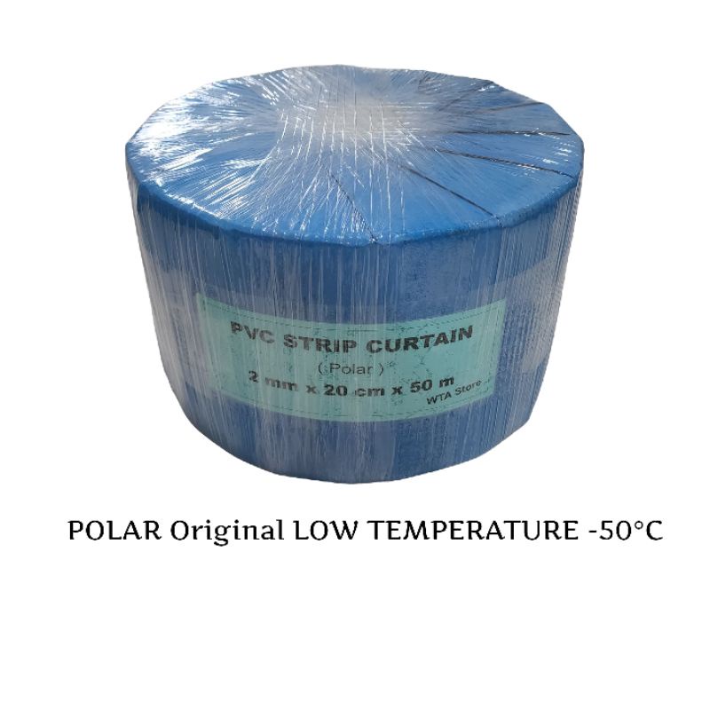 Jual TIRAI PVC STRIP CURTAIN TIRAI PLASTIK Polar Suhu Minus per Roll ...