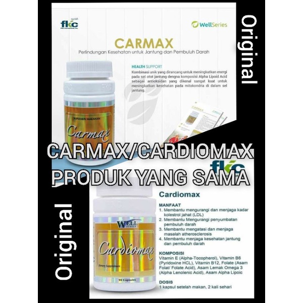 Jual CARDIOMAX / CARMAX | Shopee Indonesia