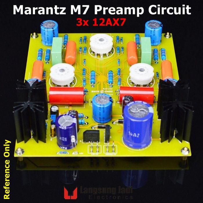 Jual Hype Pcb Preamp Tube Marantz 7 Clone Tabung 12Ax7 Ecc83 | Shopee ...