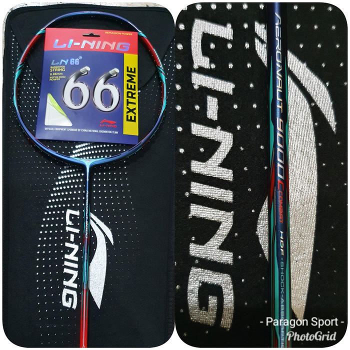 Jual RAKET LINING / LI NING AERONAUT 9000COMBAT / 9000 C / 9000C ...