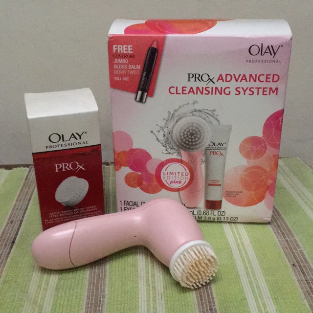 Jual Olay Pro X Advanced Cleansing System Limited Edition Pink | Shopee Indonesia