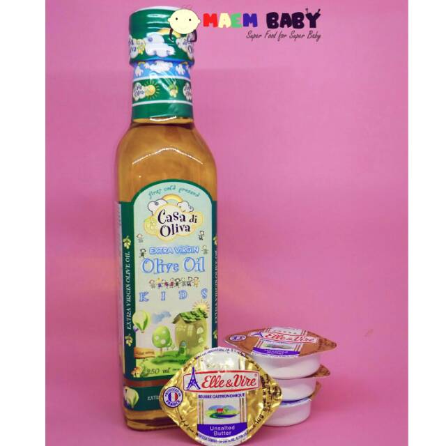Jual Paket MPASI (EVOO CASA DI OLIVIA & UNSALTED BUTTER ELLE N VIRE ...