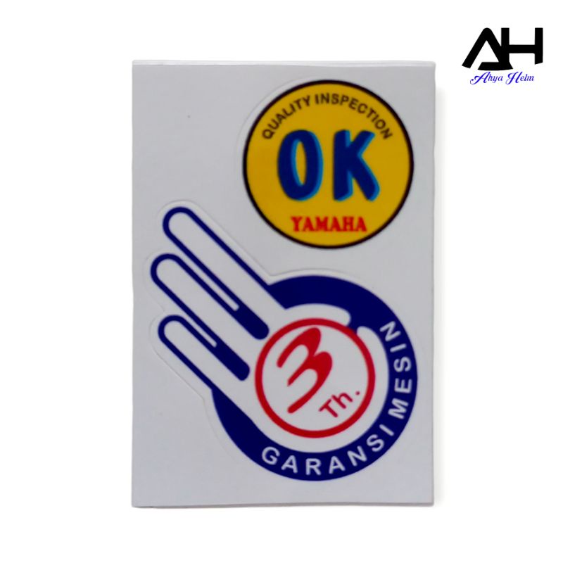 Jual Sticker OK dan garansi 3 tahun printing | Shopee Indonesia