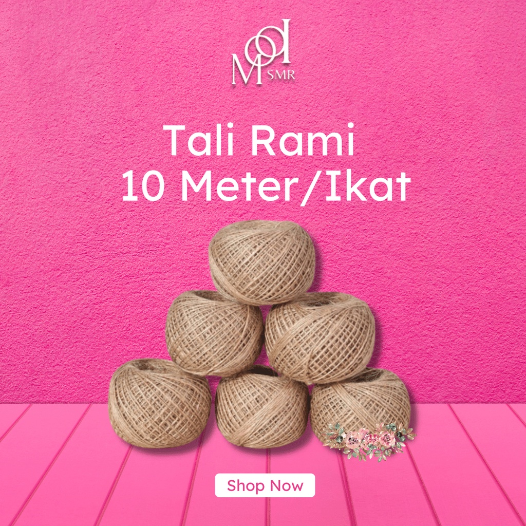 Jual Tali Rami / Tali Goni 10 Meter Tali Cokelat Tali Karung | Shopee ...