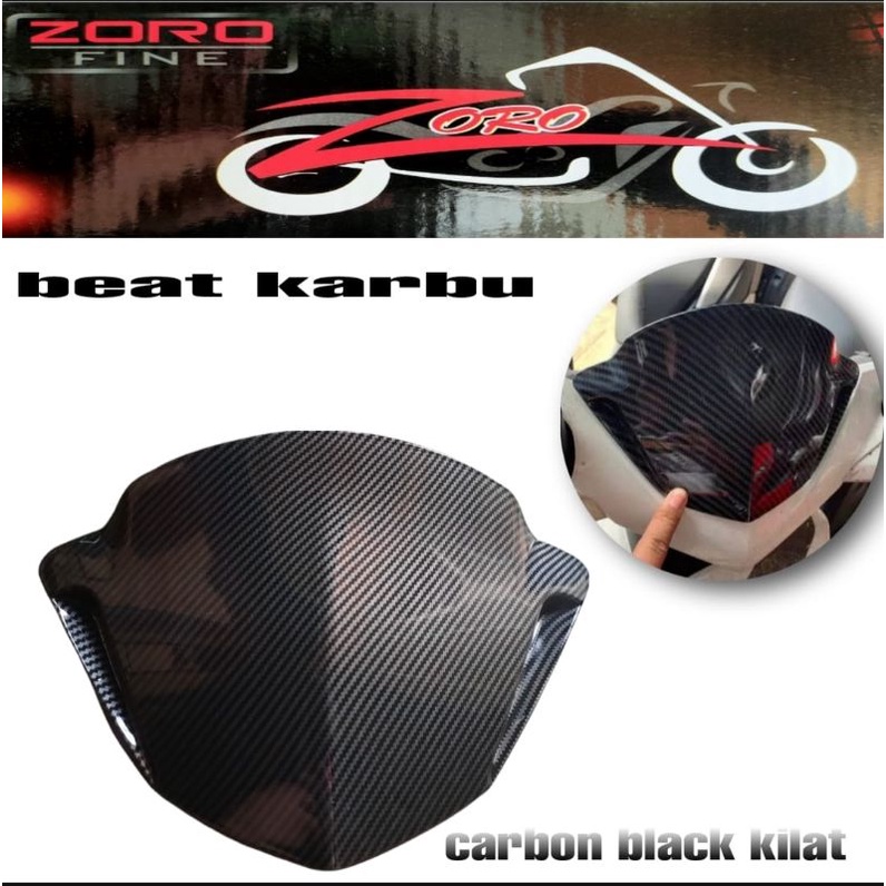 Jual VISOR Atau WINSIL CARBON HITAM BEAT LAMA BEAT KARBU 2009 2010 ZORO ...