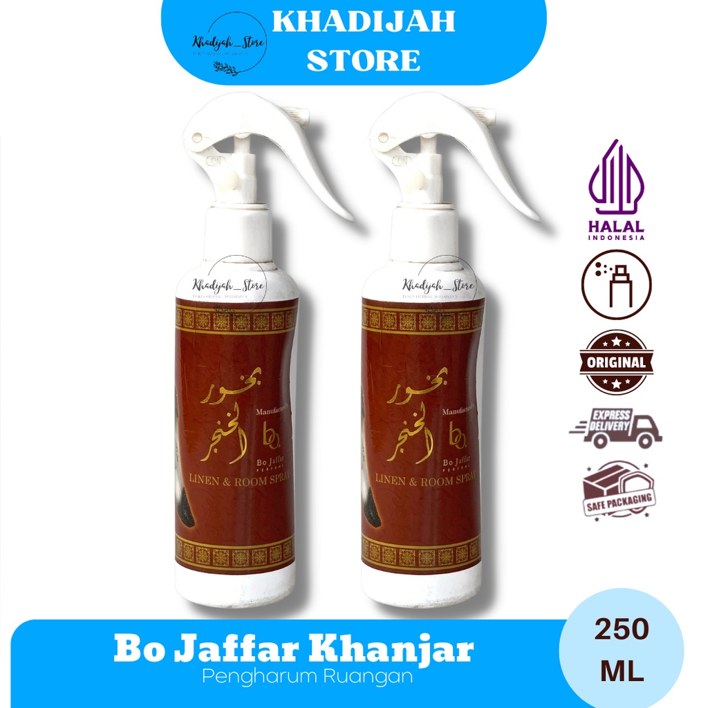 Jual Pengharum Ruangan Bo Jaffar Khanjar Linen & Room Spray / Parfum ...