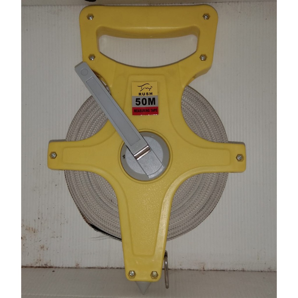 Jual Meteran Fiber 50M Rol Meter Tancap Alat Ukur 50Meter Premium ...