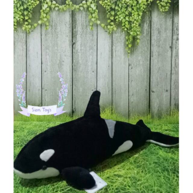 Jual Boneka Ikan Paus Pembunuh (Orca Whale) | Shopee Indonesia
