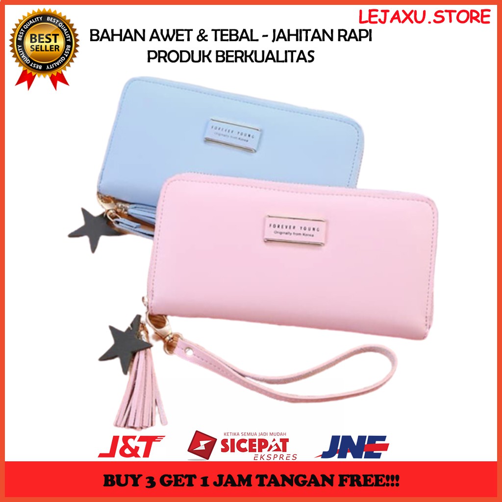 Jual Promo Dompet Wanita Lucu Elegan Bahan Taiga Ukuran Warna H9V5 ...