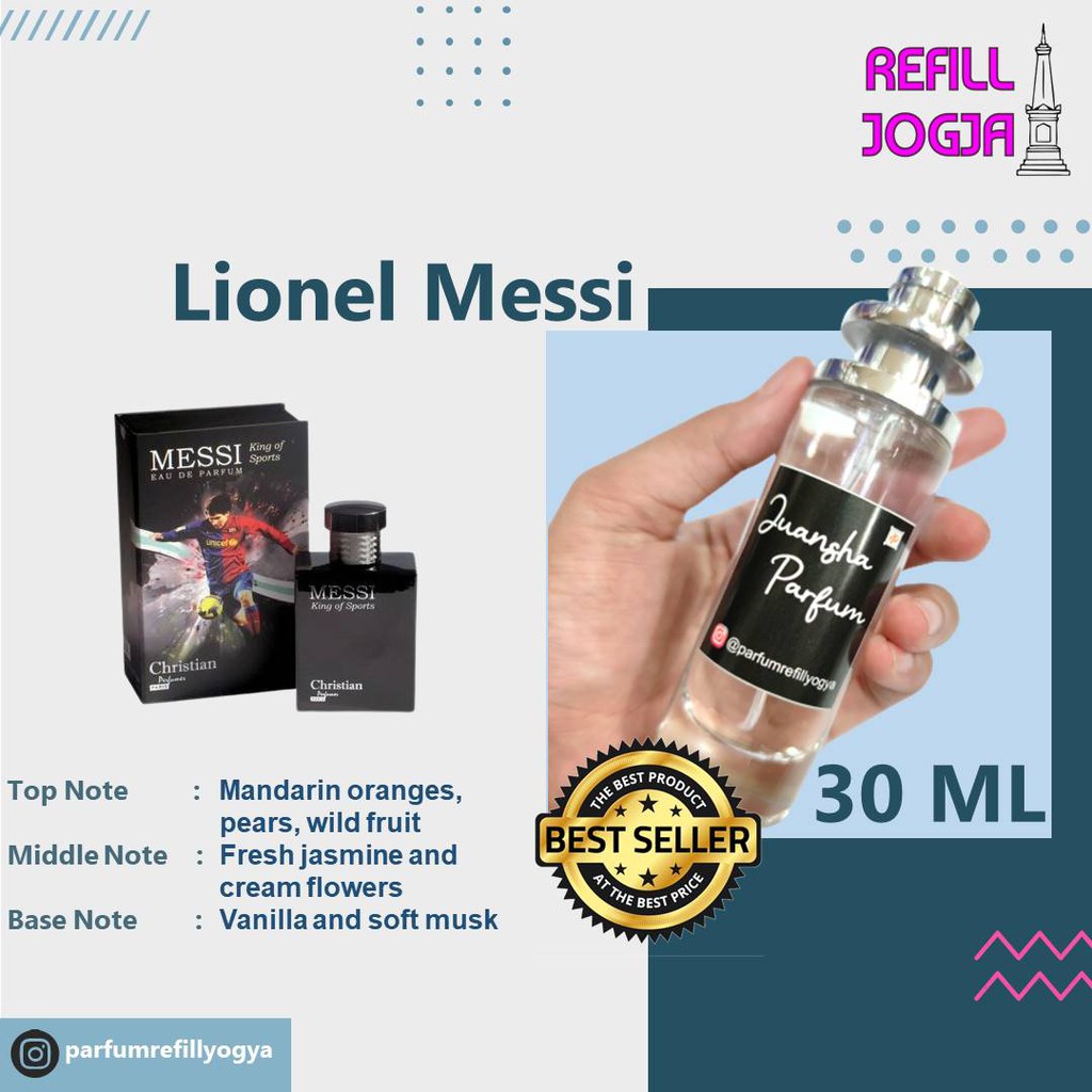 Jual Parfum LIONEL MESSI | Inspired by LIONEL MESSI | parfum | unisex ...