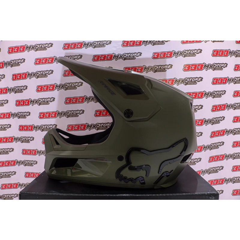 Jual HELM SEPEDA MTB FOX RAMPAGE COMP OLIVE GREEN. HELM MTB FOX RAMPAGE ...