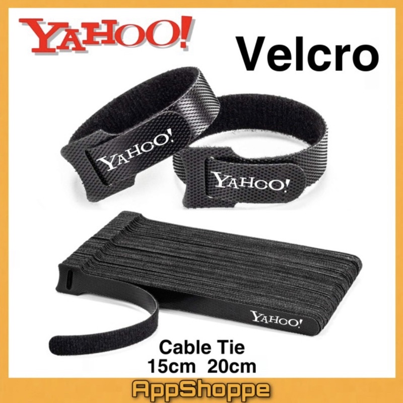 Jual YAHOO Velcro Cable Tie Perekat Kuat Pengikat Kabel Factory Direct | Shopee Indonesia