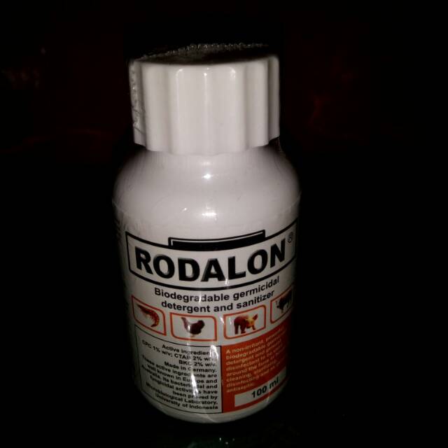 Jual RODALON DISINFEKTAN KANDANG HEWAN (100ML) | Shopee Indonesia