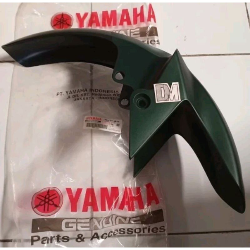 Jual Spakbor depan yamaha New Vixion R original Hijau doff | Shopee ...