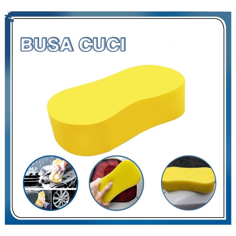 Jual Sponge Spon Busa Cuci Mobil Motor Tebal | Shopee Indonesia