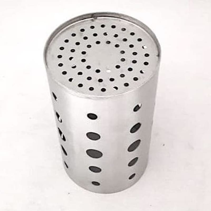 Jual COD TEMPAT SENDOK STAINLESS BERMOTIF BULAT LEBAR 100 MM DAN TINGGI ...