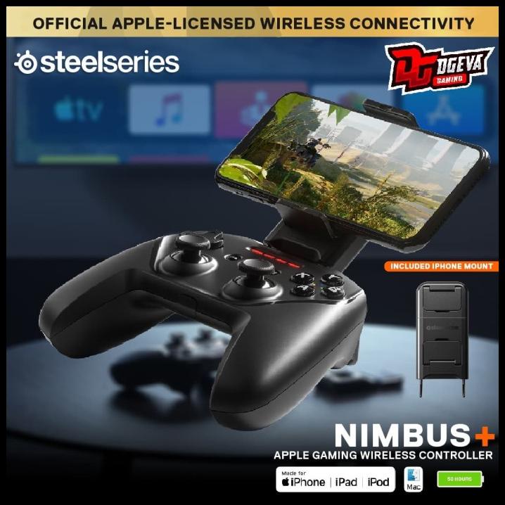 Jual Steelseries Nimbus+ / Nimbus Plus Apple Gaming Controller / Gamepad | Shopee Indonesia