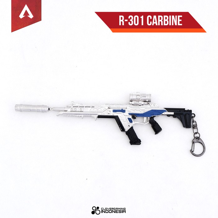 Jual Miniature Apex R-301 Carbine Weapon - Keychain Figure Gaming ...