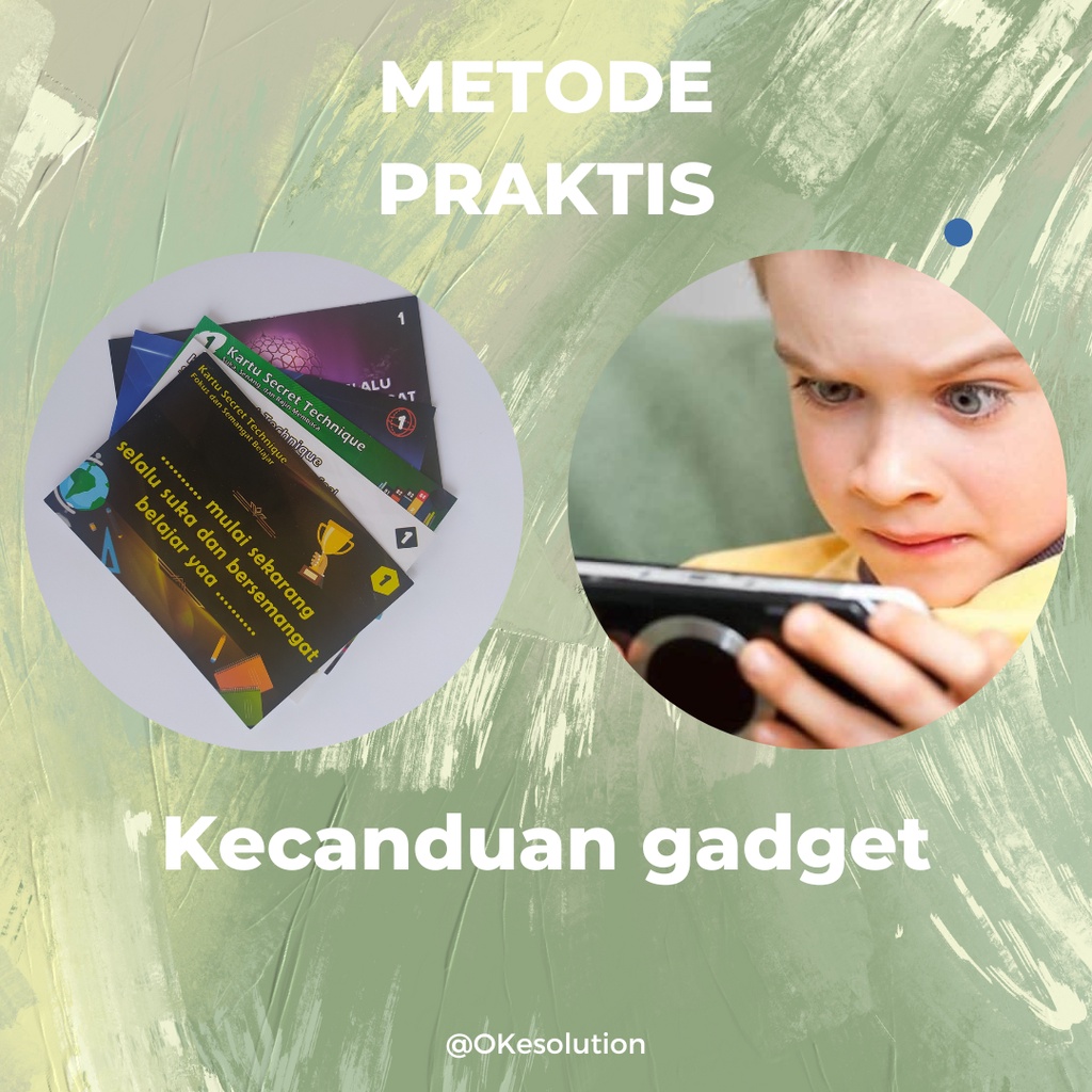 Jual KARTU TERAPI ANAK KECANDUAN GADGET/METODE PRAKTIS/CARA PRAKTIS ...