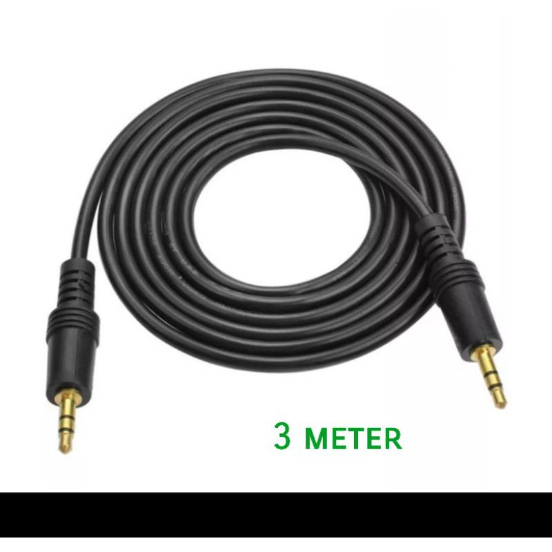 Jual Kabel aux jack 1-1 colokan 3.5mm buat hp handphone laptop speaker ...