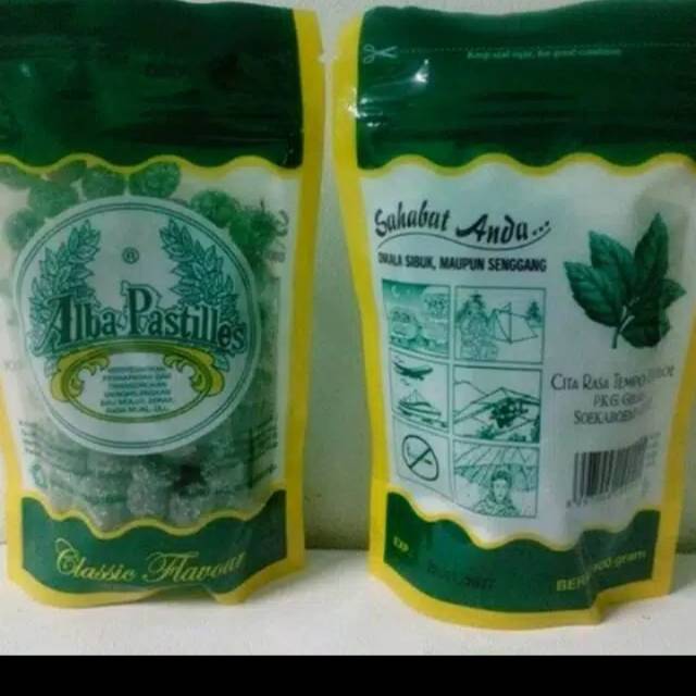 Jual Alba pastilles clasic pouch 100gr | Shopee Indonesia