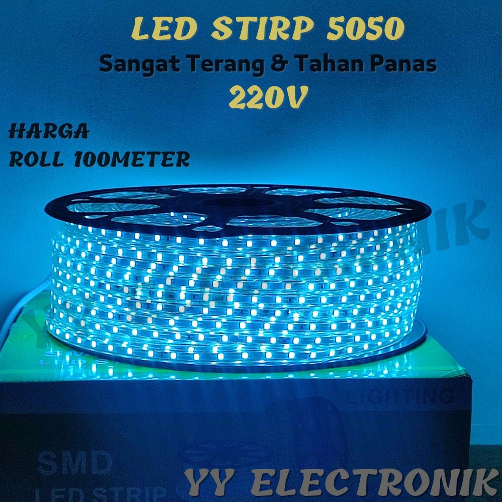 Jual LED Strip 5050 Harga Per 1 ROLL 100M LED drop ceiling plafon ...