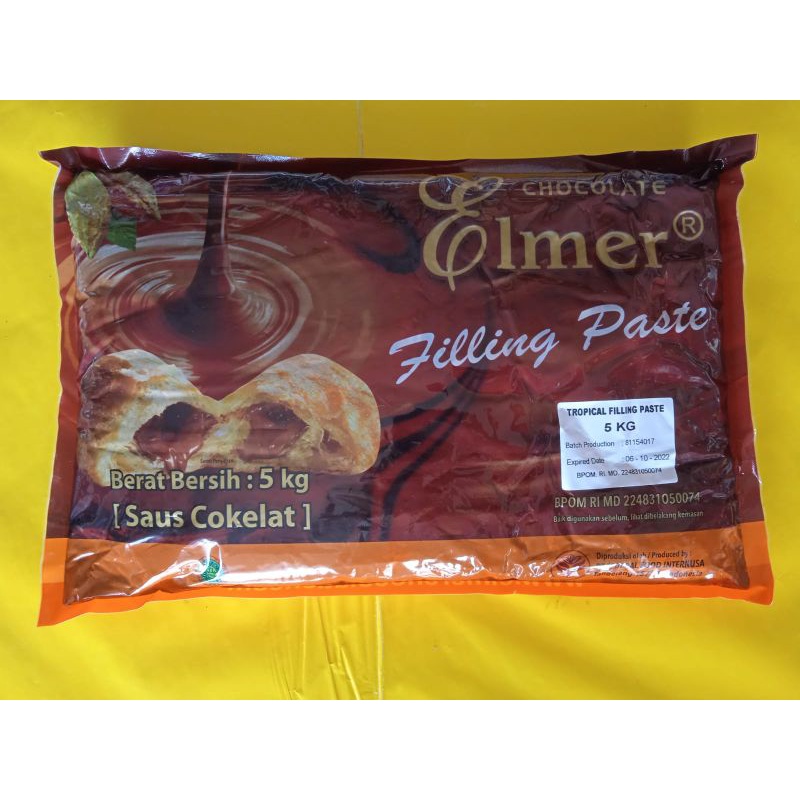 Jual Repack 250 Gram Elmer Filling Pasta - Selai ( Isian Roti ...