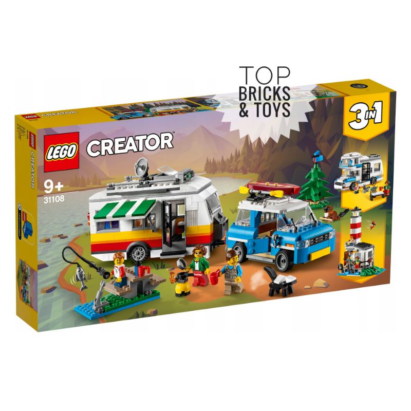 Jual LEGO Creator, Caravan Family Holiday (31108) | Shopee Indonesia