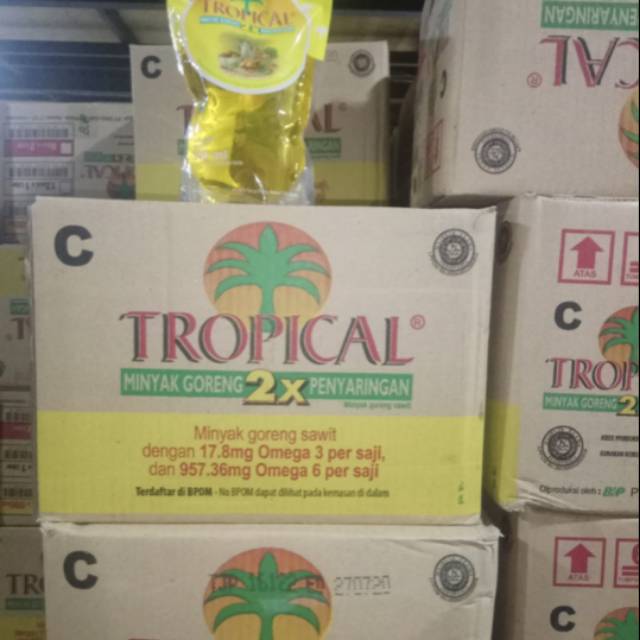 Jual Minyak Tropical Refill 500ml -1.000ml - 2.000 ml per dus | Shopee ...
