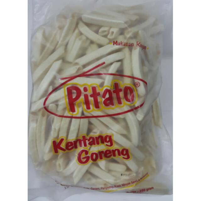 Jual Krupuk Pitato Potato Snack Kentang Jember Snack Time | Shopee ...