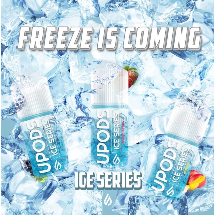 Jual UPODS ICE SERIES LIQUID SALTNIC PODS FRIENDLY SALT NIC SWITCH IT ...