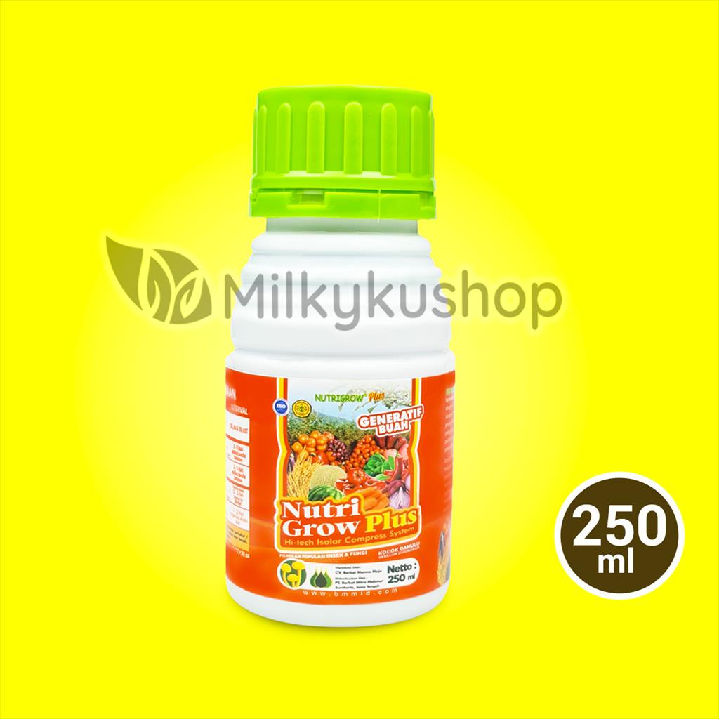 Jual POC NUTRIGROW PLUS GENERATIF 250 ML PUPUK ORGANIK CAIR | Shopee Indonesia