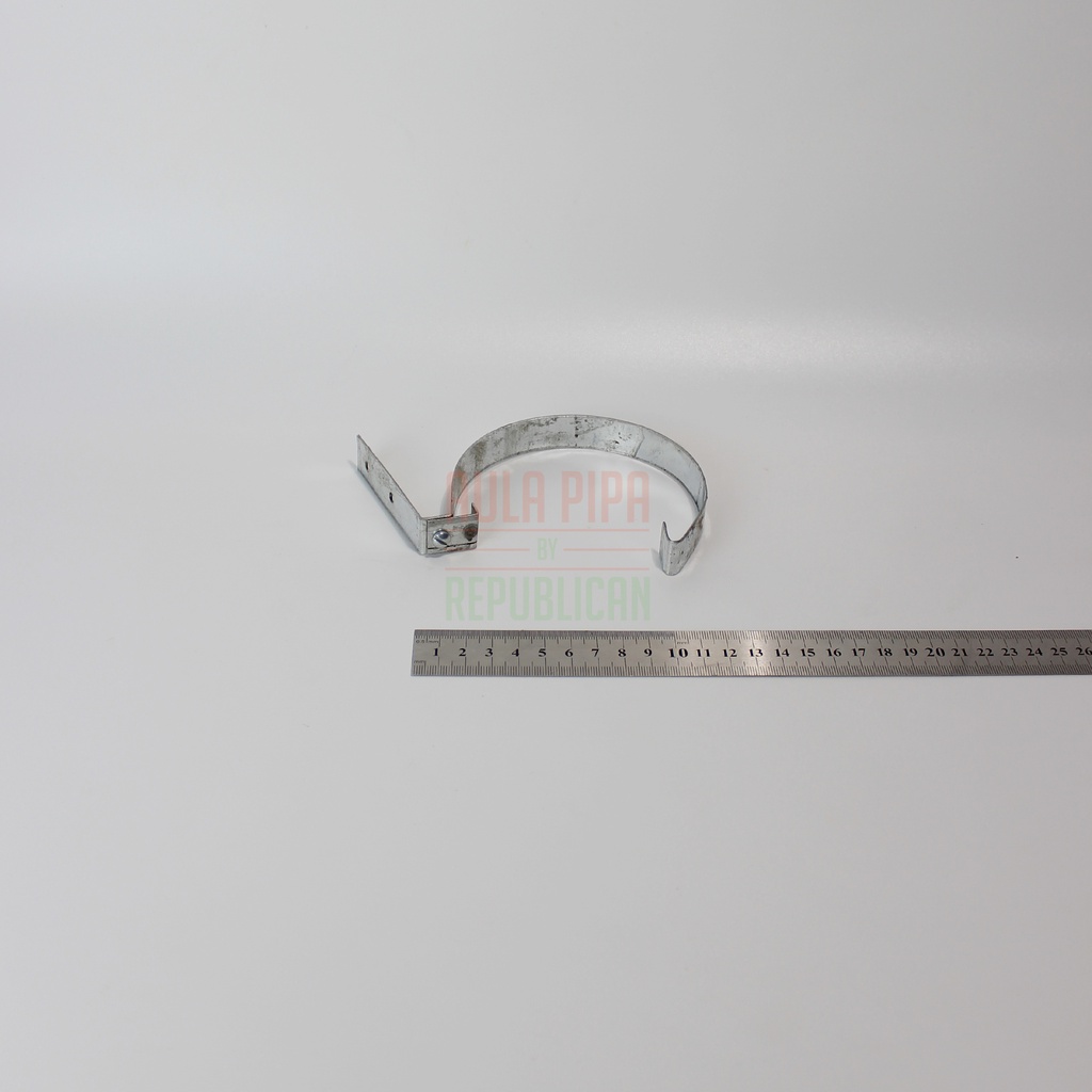 Jual GANTUNGAN TALANG AIR BESI 6" OVAL | 1/2 SETENGAH LINGKARAN ...
