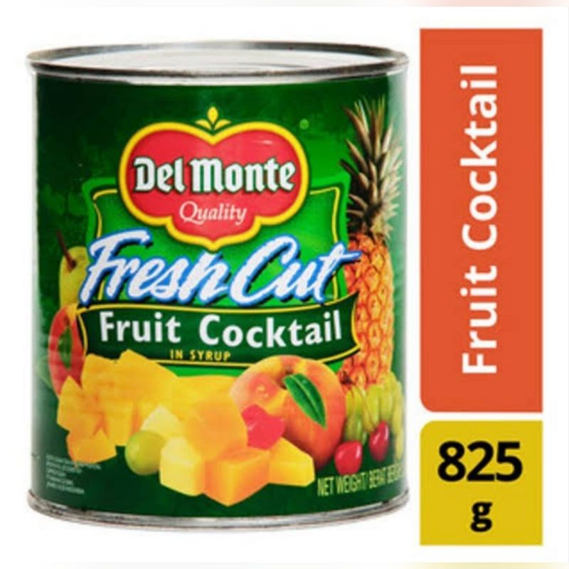 Jual DELMONTE FRUIT COCKTAIL 825GR, BUAH KALENG COCTAIL ISI BUAH2AN ...