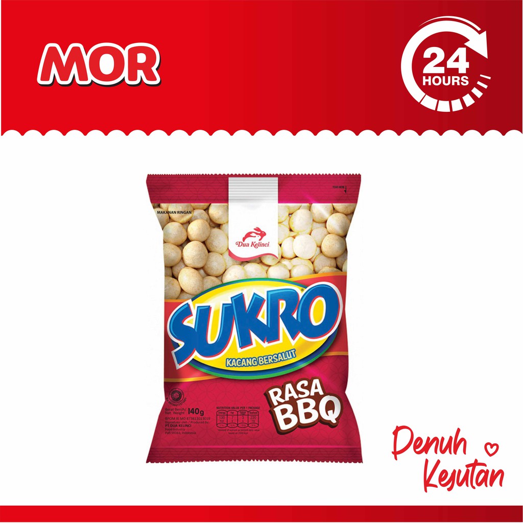 Jual DUA KELINCI SUKRO Bbq Kacang Bersalut Barbeque 95 gr | Shopee Indonesia