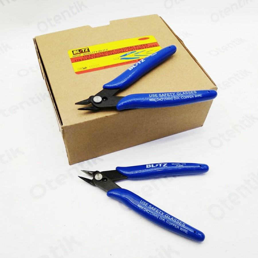 Jual BLITZ TANG POTONG KAWAT 5" - MINI NIPPER 5 INCI TAJAM - KABEL ...