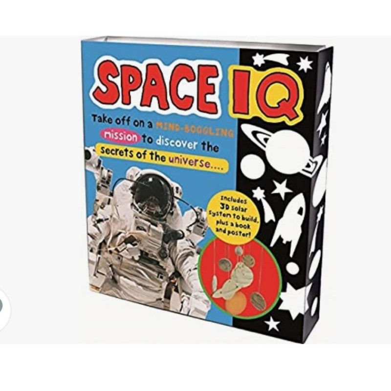 Jual PRIDDY BOOKS "BOX SET SPACE IQ" Includes Book, 3D Model, Poster ...