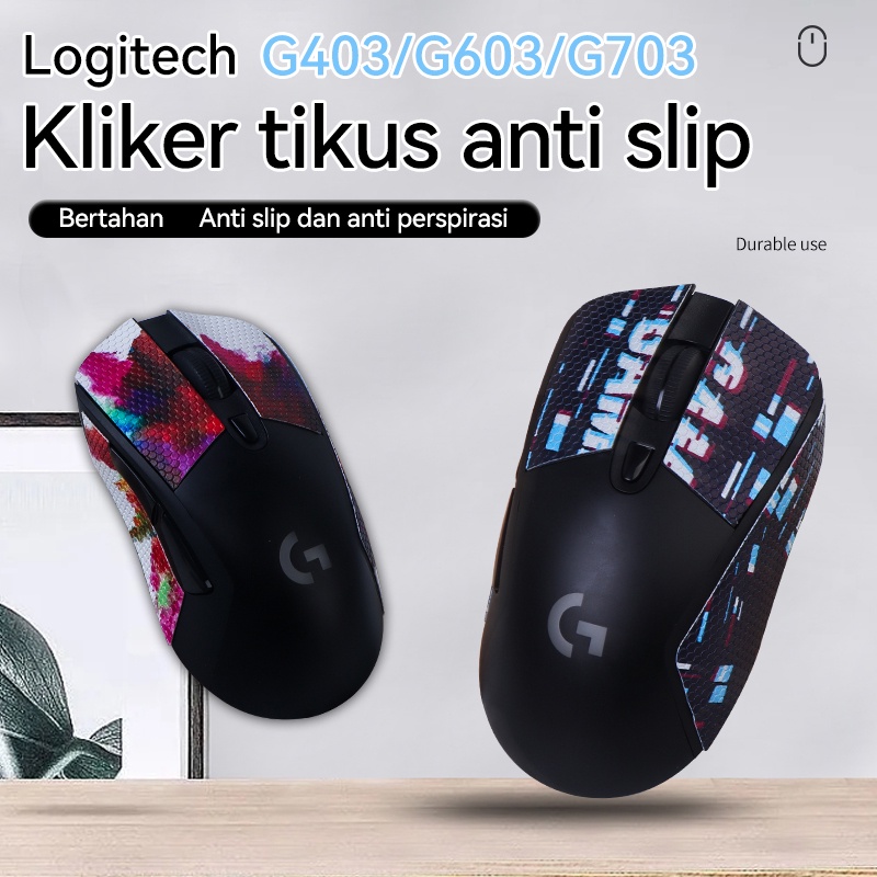 Jual Stiker Anti Selip Logitech Mouse untuk G102 G304 G403 G603 G703 kulit warna warni Tahan ...