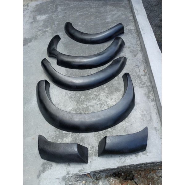 Jual over fender ford ranger 2009-2011 model polos 1 set 4 pcs | Shopee ...