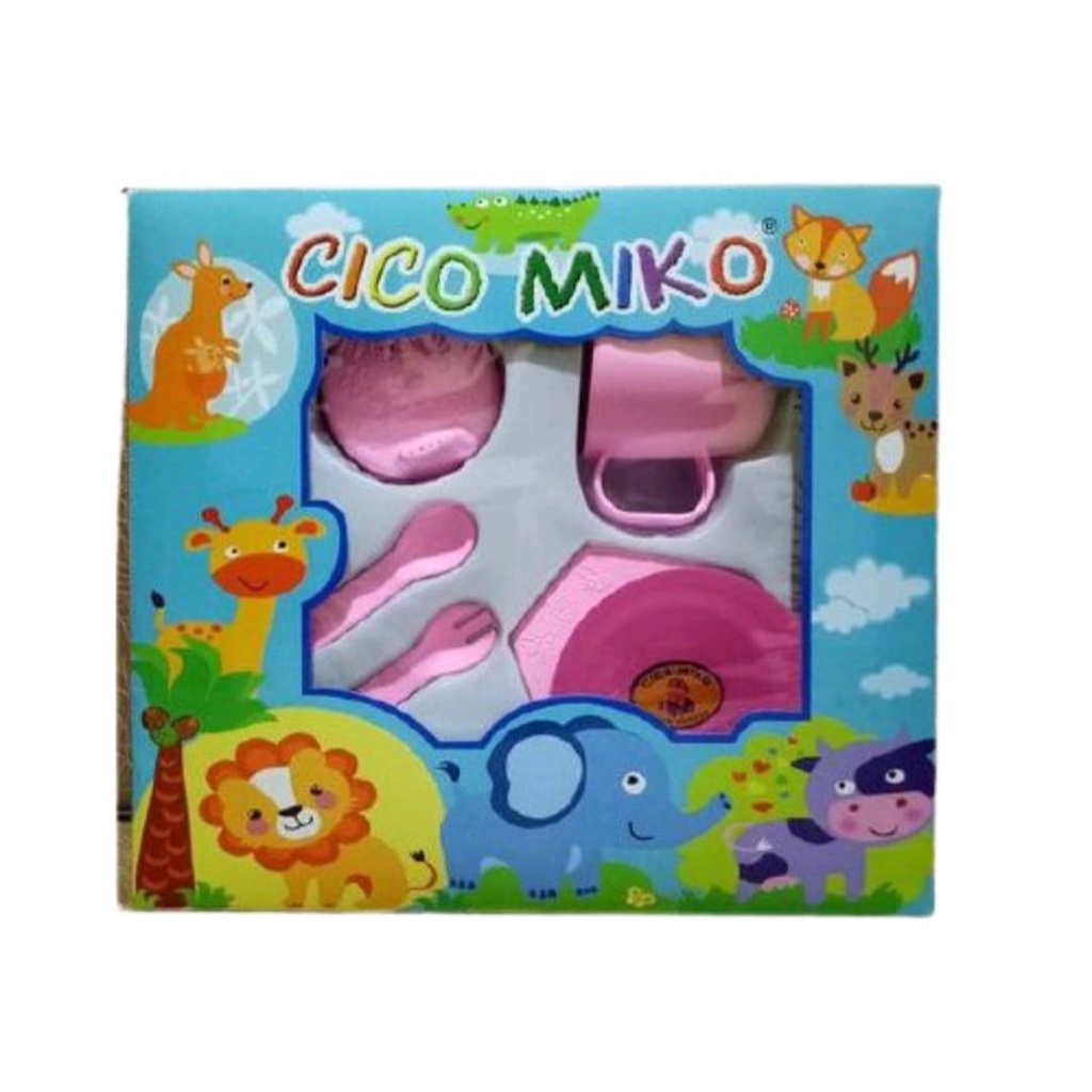 Jual FEDING SET CIKO - MIKO KECIL Set tempat makan bayi set kado ...