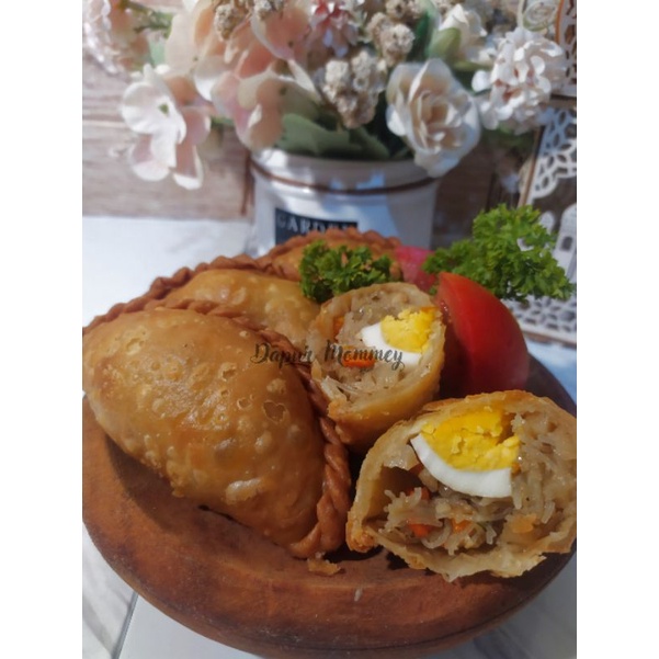 Jual (FROZEN) Pastel Premium - Pastel Isi Ayam telur | Shopee Indonesia