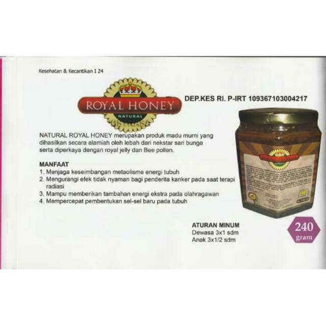 Jual MADU ROYAL HONEY PENYUBUR KANDUNGAN | Shopee Indonesia