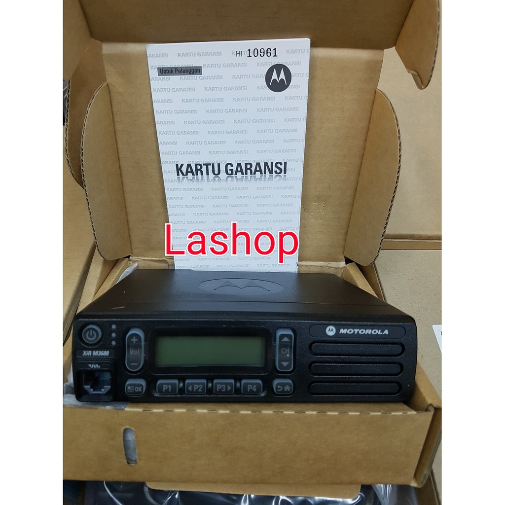 Jual Radio rig Motorola Xir M3688 vhf 45watt garansi resmi lop144 | Shopee Indonesia