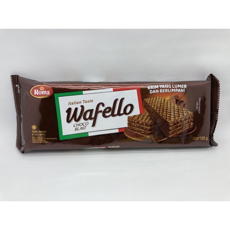 Jual Roma Wafello Wafer 114g | Shopee Indonesia