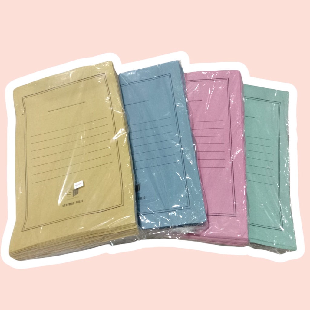 Jual Stofmap / Stopmap / Map Kertas B29 WARNA WARNI | Shopee Indonesia