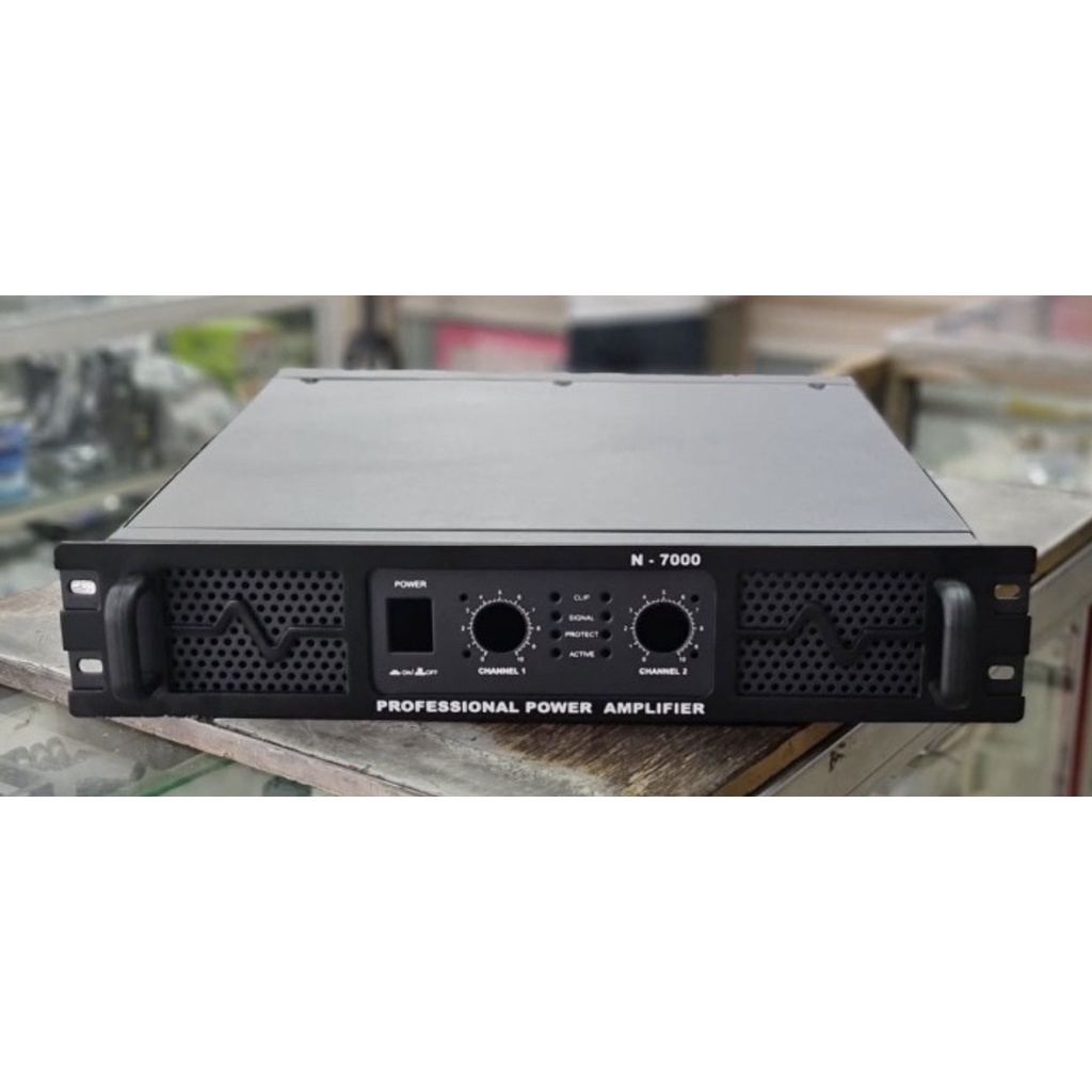 Jual Box power amplifier N7000 2u + knop | Shopee Indonesia