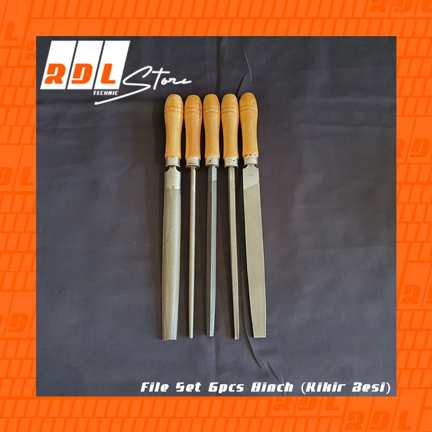 Jual File Set 5pcs 8inch (Kikir Besi) | Shopee Indonesia