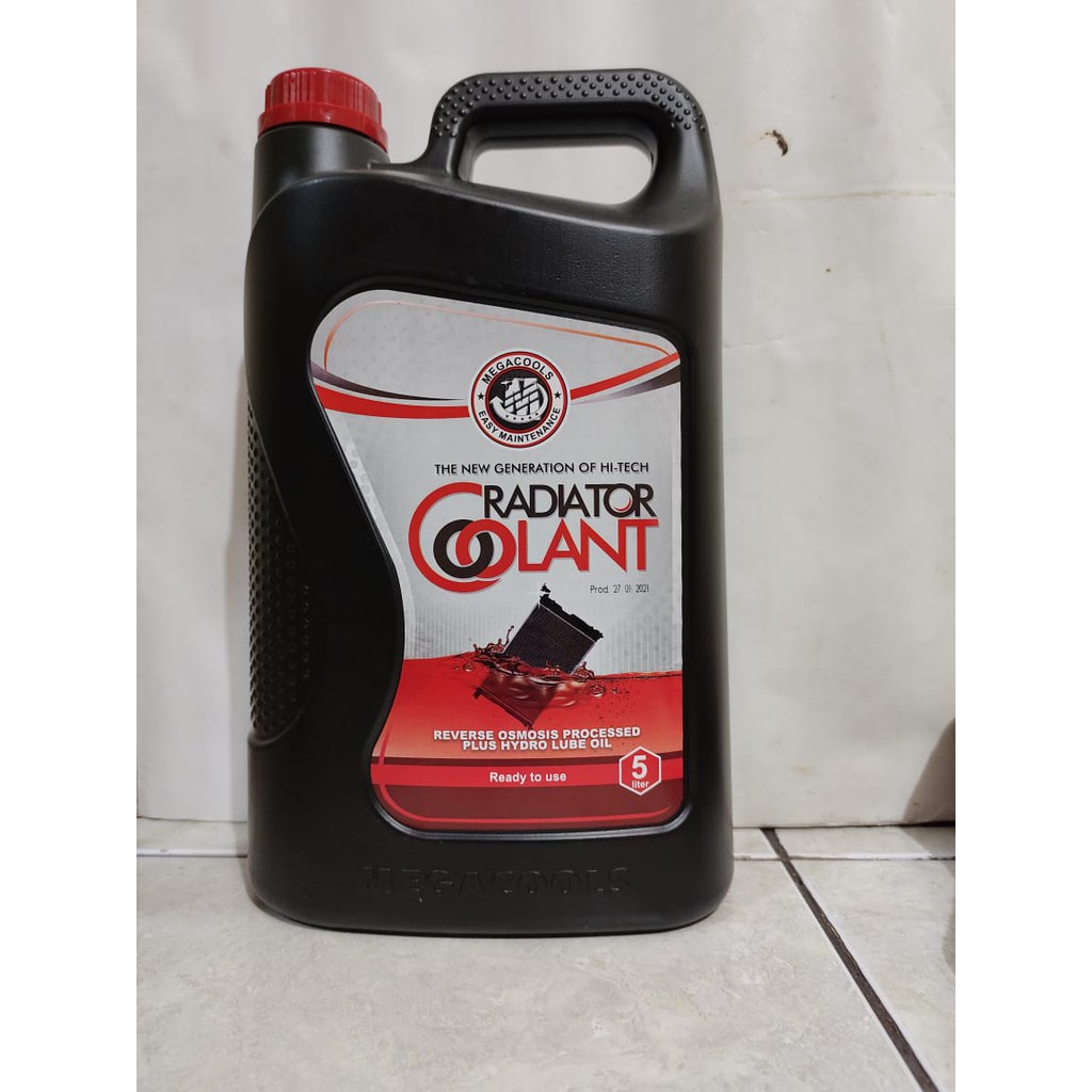 Jual Air Radiator Coolant Megacool Megacools Merah 5L 5 Liter | Shopee ...