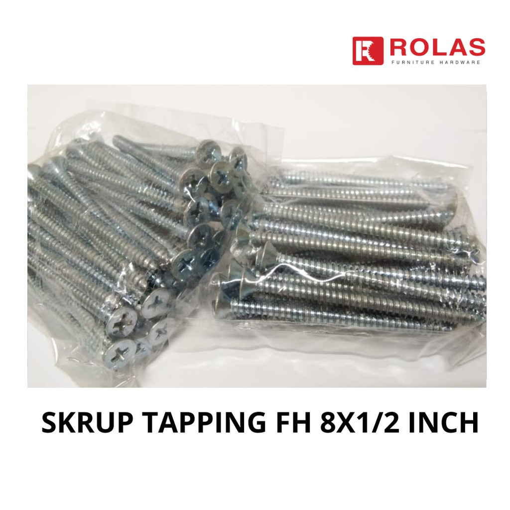 Jual SKRUP TAPPING FH 8X1/2 INCH | Shopee Indonesia