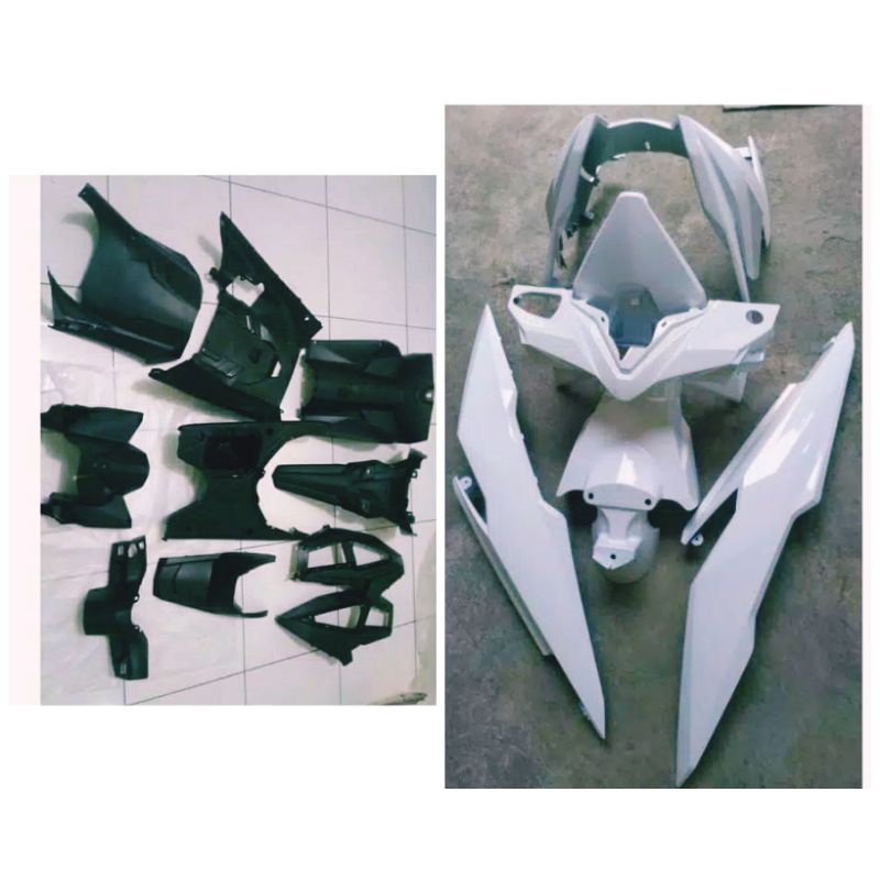 Jual FUL SET COVER BODY BODI HALUS DAN KASAR HONDA BEAT AL NEW ESP BEAT ...